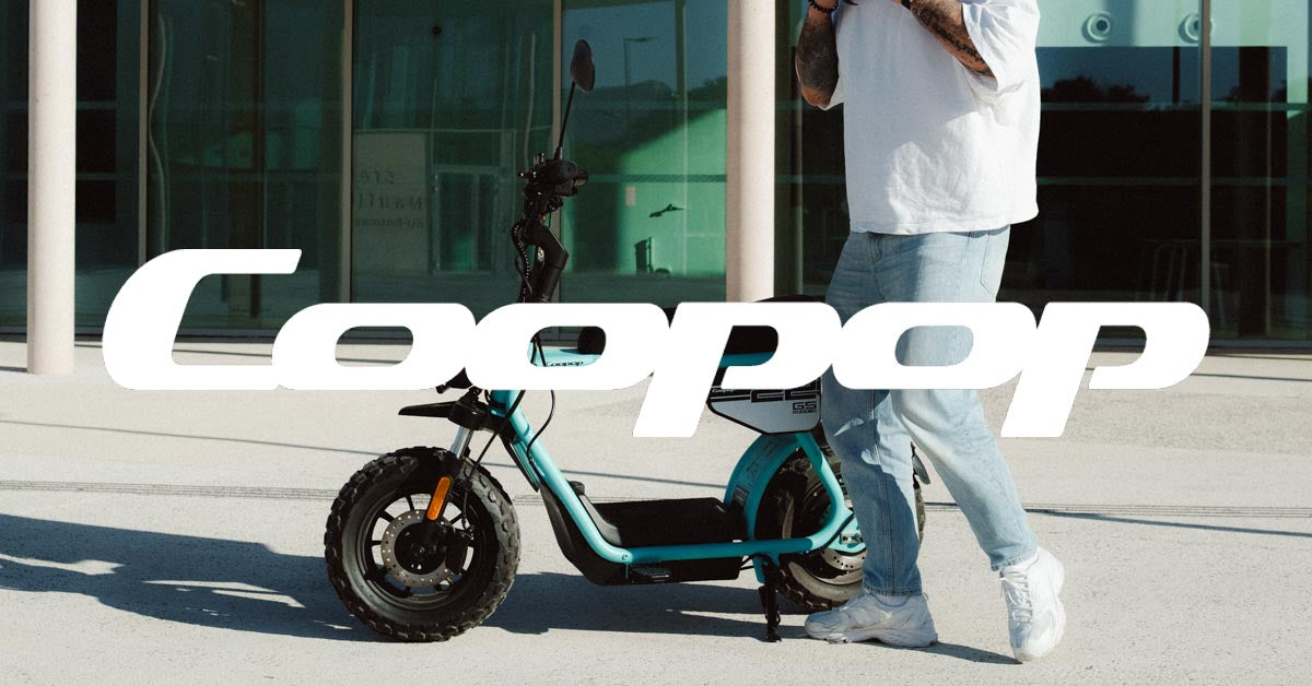 Coopop Elektro Scooter & Elektromotorrad – Feel Your Way – Coopop.bike